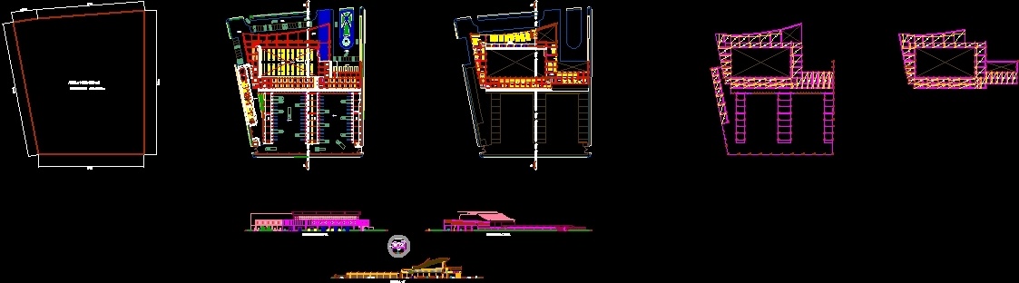 Port Terminal In Lambayeque DWG Block for AutoCAD • Designs CAD