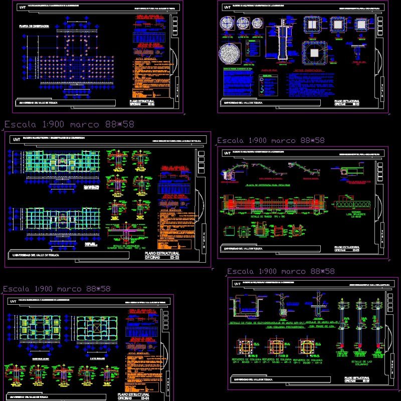 Prefabricated Structural Stage DWG Detail for AutoCAD • Designs CAD