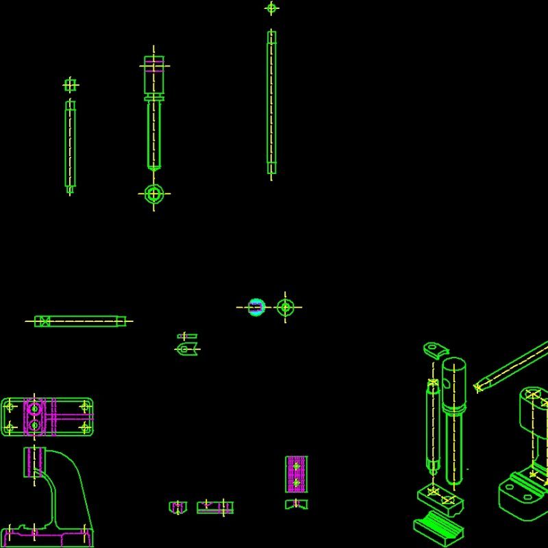 Press For Tube DWG Detail for AutoCAD • Designs CAD