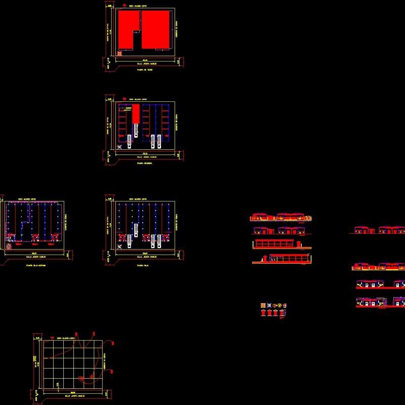 Project 3 Barns DWG Full Project for AutoCAD • Designs CAD