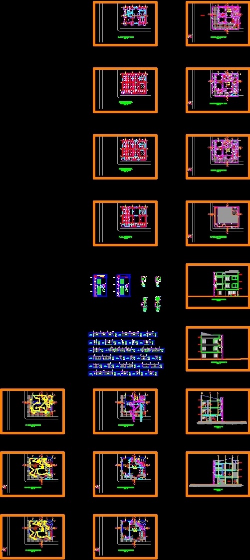 Project 3 Story House DWG Full Project for AutoCAD • Designs CAD