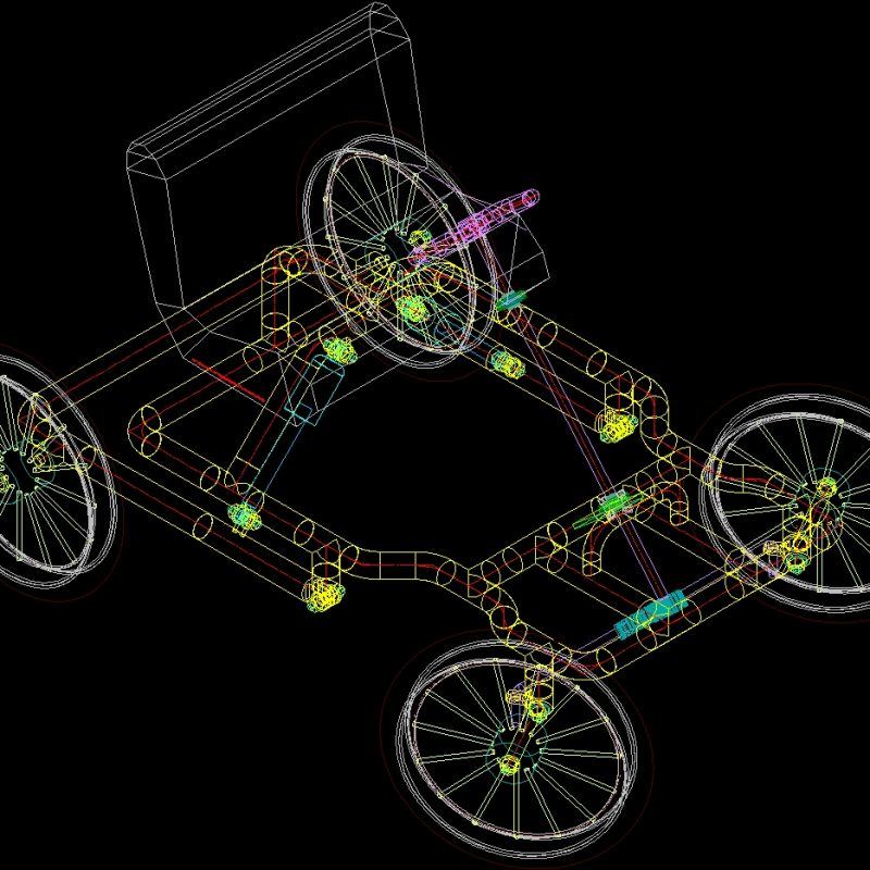 Project Of Child Car 3D DWG Full Project for AutoCAD • Designs CAD