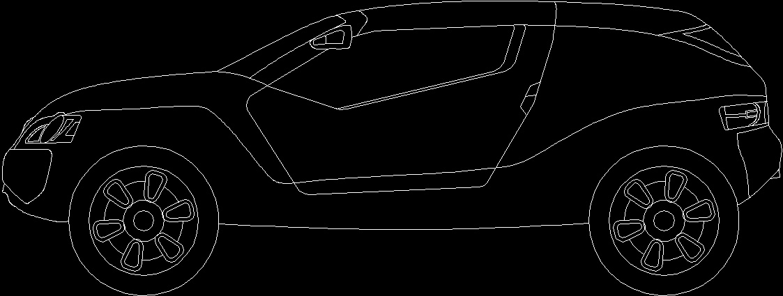 Prototype Vw4x4 DWG Block for AutoCAD • Designs CAD