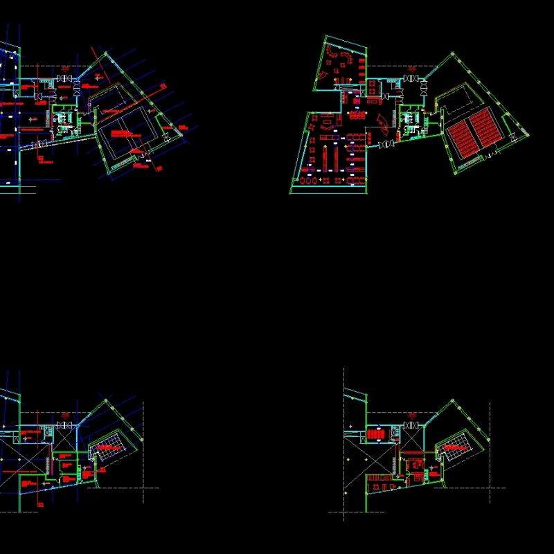 Public Library DWG Block for AutoCAD • Designs CAD