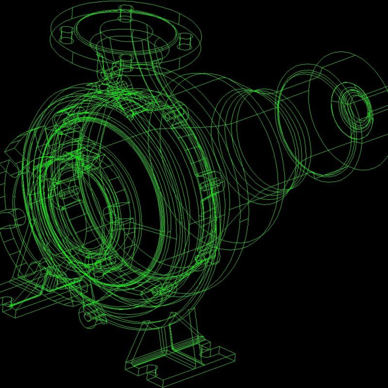 Pump DWG Block for AutoCAD • Designs CAD