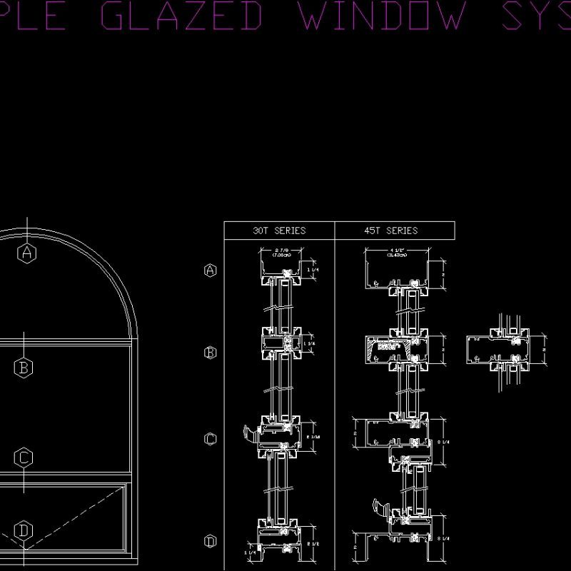 Push/Pull Hardware Interior Doors DWG Block for AutoCAD • Designs CAD