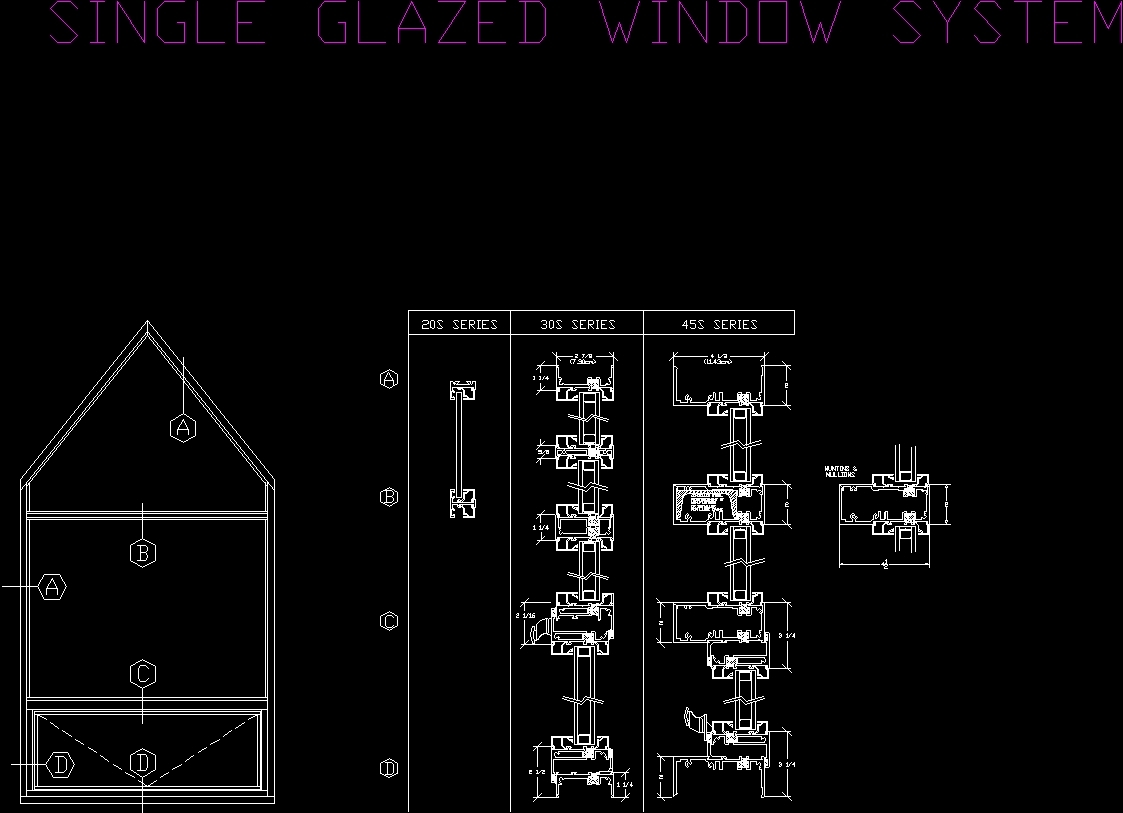 Push/Pull Hardware Interior Doors DWG Block for AutoCAD • Designs CAD