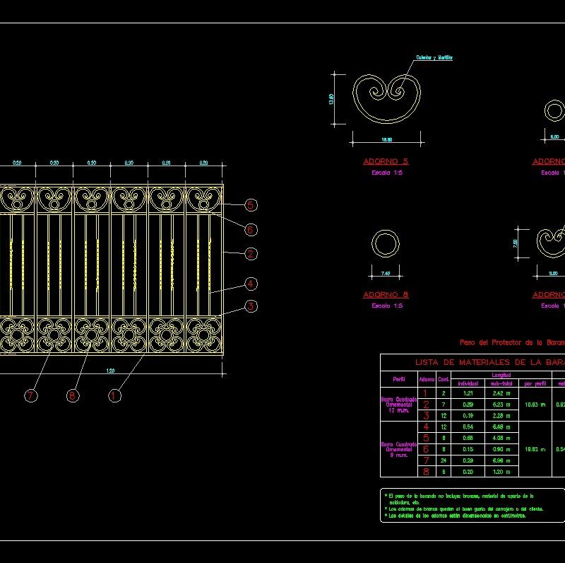 Rail DWG Detail for AutoCAD • Designs CAD