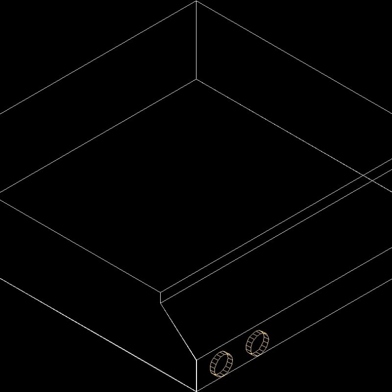 Range Hood Extractor Fan DWG Block for AutoCAD • Designs CAD