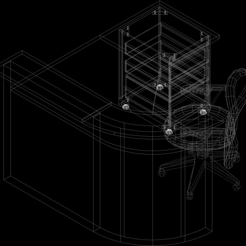 Reception 3D DWG Model for AutoCAD • Designs CAD