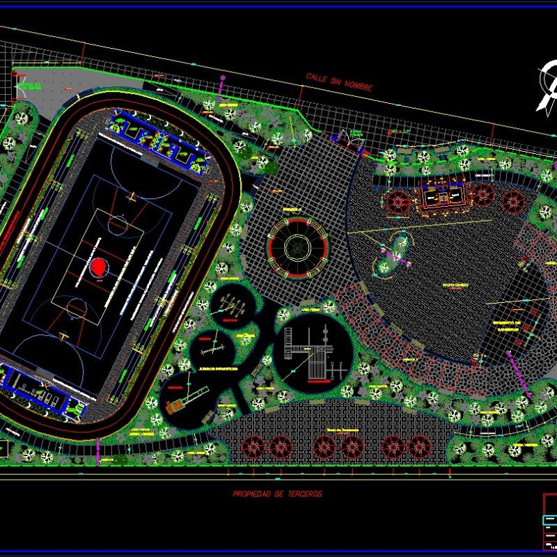 Recreation Center DWG Block for AutoCAD • Designs CAD