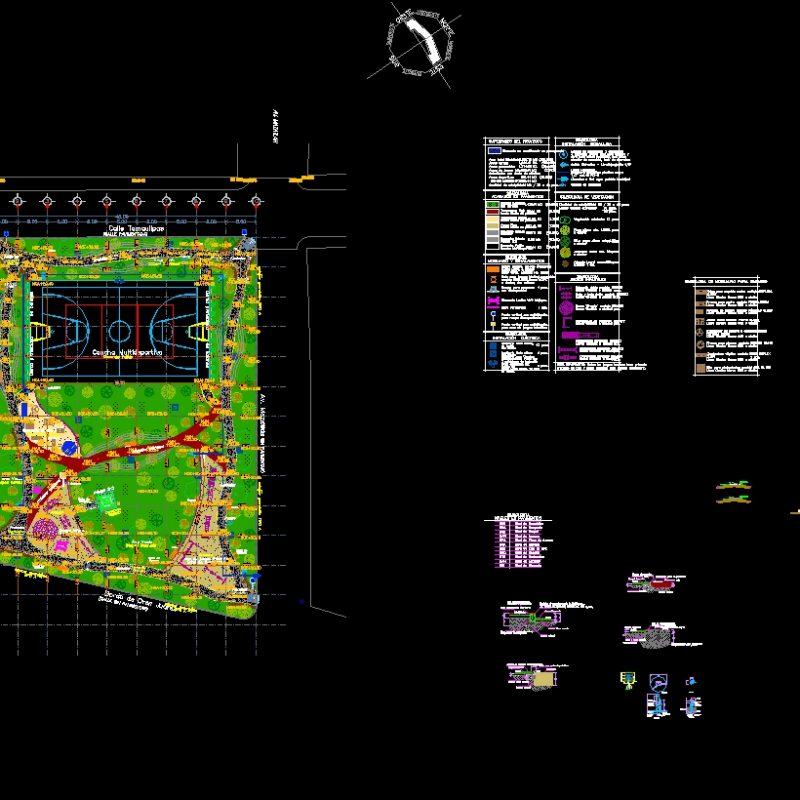 Recreation Park DWG Block for AutoCAD • Designs CAD