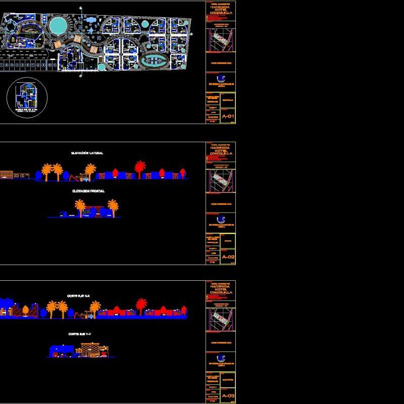 Recreational Center Picnic DWG Block for AutoCAD • Designs CAD