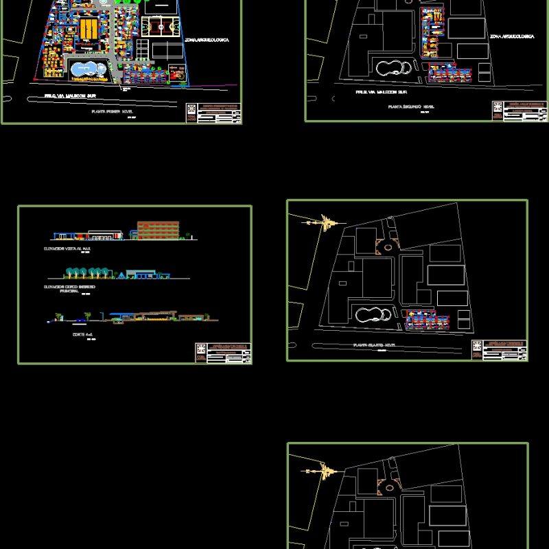 Recreational Club DWG Block for AutoCAD • Designs CAD