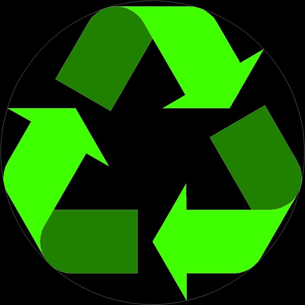 Recycle Logo DWG Block for AutoCAD • Designs CAD