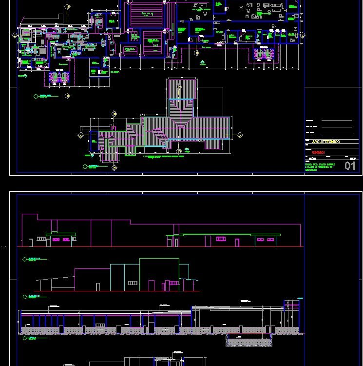 Refrigerator - Slaughterhouse DWG Full Project for AutoCAD • Designs CAD