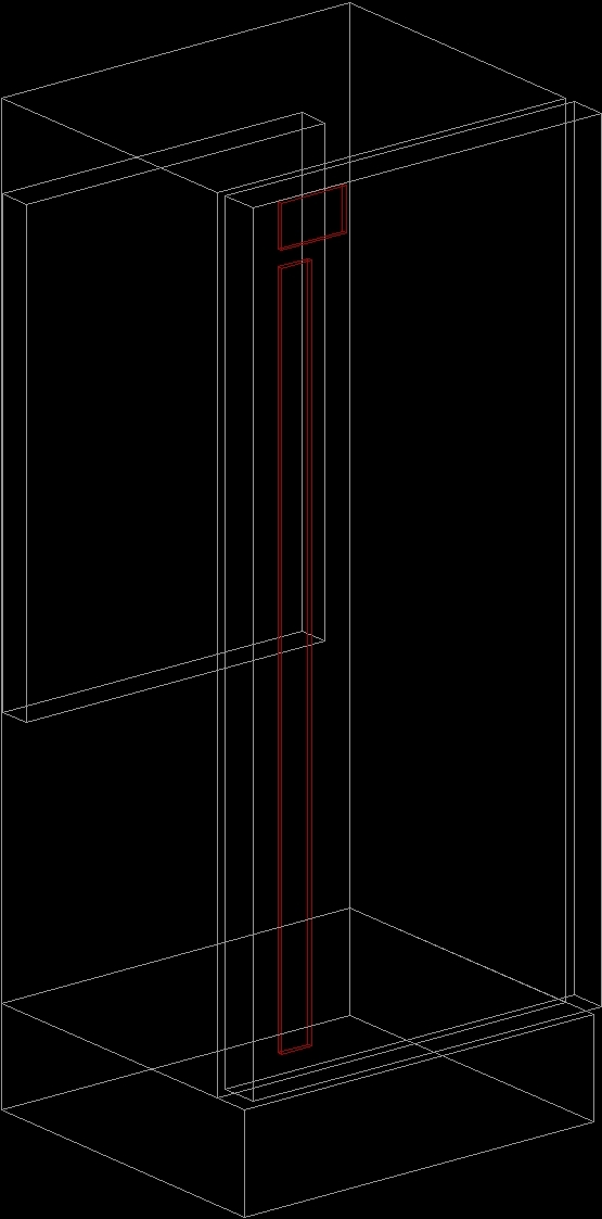 Refrigerator 3D DWG Model for AutoCAD | DesignsCAD