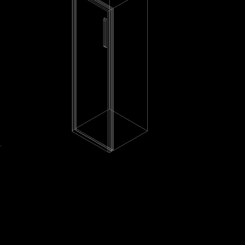 Refrigerator 3D DWG Model for AutoCAD • Designs CAD