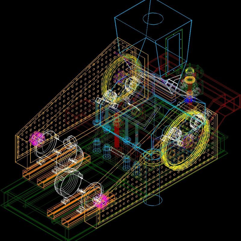 Regrinding Mill DWG Block for AutoCAD • Designs CAD