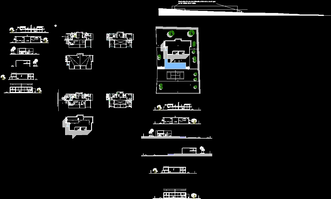 Rest House In Chapala, Mexico DWG Plan for AutoCAD | DesignsCAD