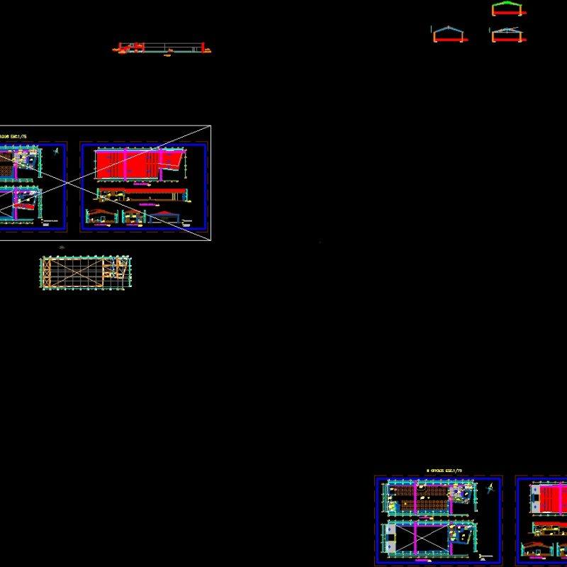 Restaurant Dining Room DWG Plan for AutoCAD • Designs CAD
