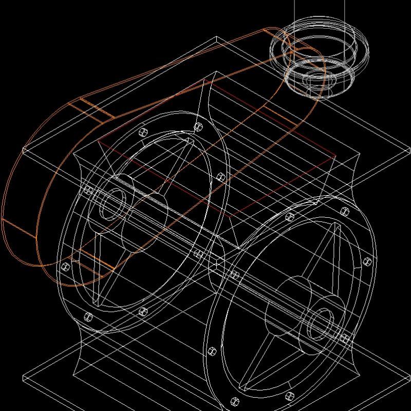 Rotary DWG Block for AutoCAD • Designs CAD