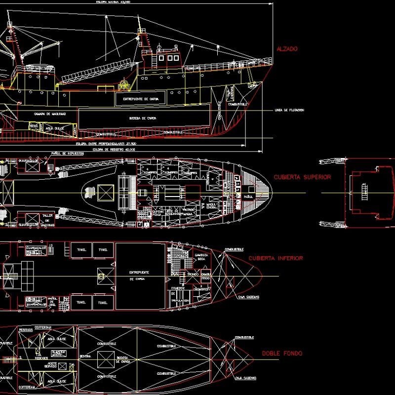 Sail Boat DWG Block for AutoCAD • Designs CAD