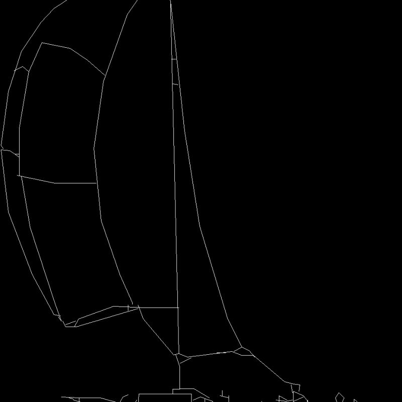 Sailling Ship 008 DWG Block for AutoCAD • Designs CAD
