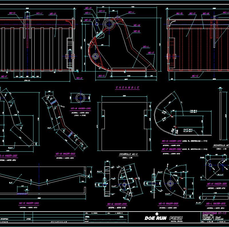 Scooptram St 13 DWG Section for AutoCAD • Designs CAD