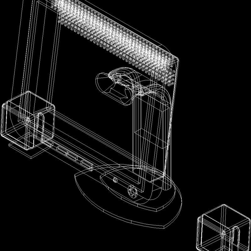 Screen 3D DWG Model for AutoCAD • Designs CAD