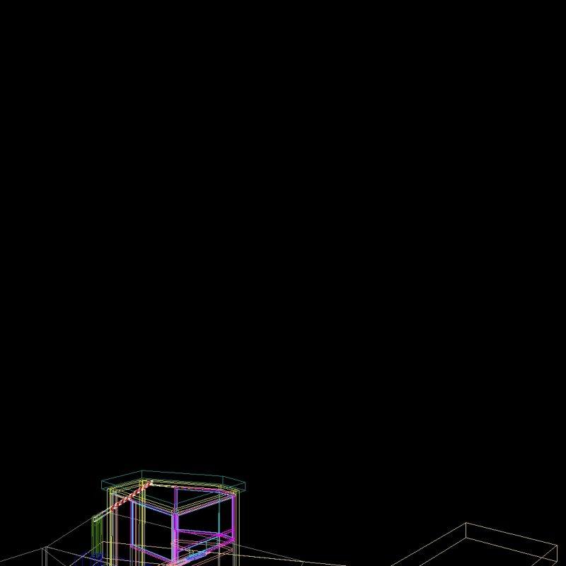Sentry Box Of Entrance 3D DWG Model for AutoCAD • Designs CAD