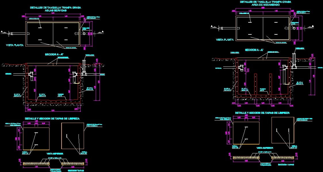 Sewer Installation Office Building DWG Block for AutoCAD • Designs CAD
