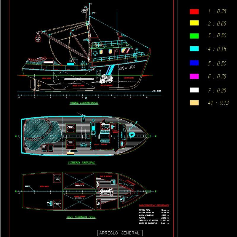 Ship DWG Block for AutoCAD • Designs CAD