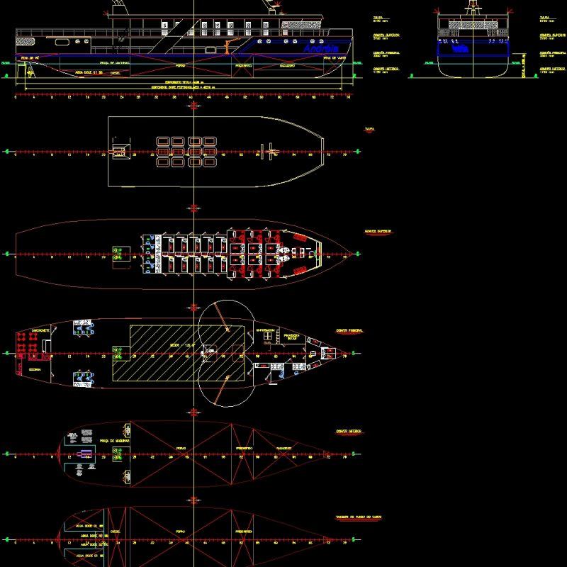 Ship DWG Block for AutoCAD • Designs CAD