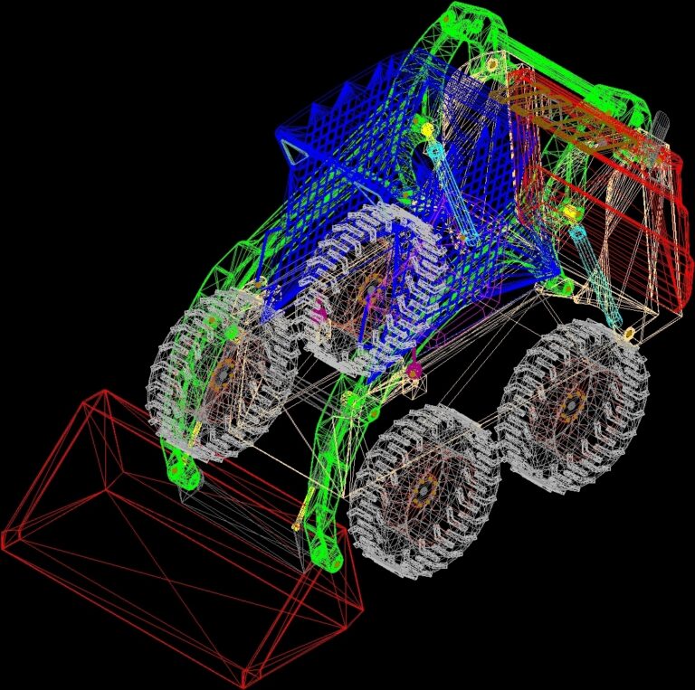 Shovel 3D DWG Detail for AutoCAD • Designs CAD