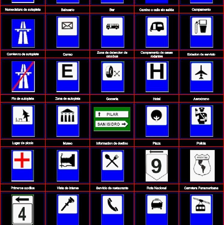 Signals Of Traffic Information DWG Block for AutoCAD • Designs CAD
