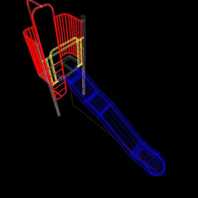 Slide 3D DWG Model for AutoCAD • Designs CAD