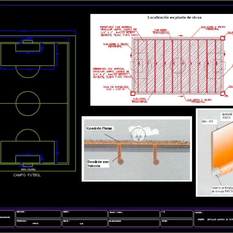 Soccer And Filters DWG Block for AutoCAD • Designs CAD
