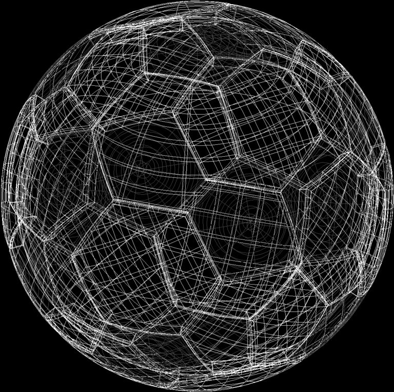 Soccer Ball 3D DWG Model for AutoCAD | Designs CAD