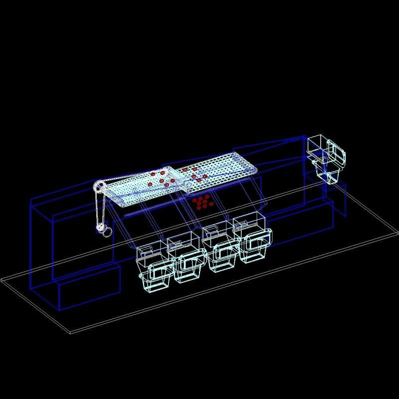 Sorting And Packing Line Machinery -- Cherries DWG Block for AutoCAD ...