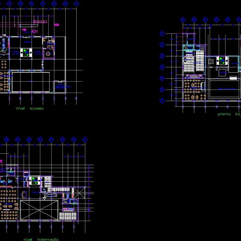 Sport Club DWG Block for AutoCAD | DesignsCAD