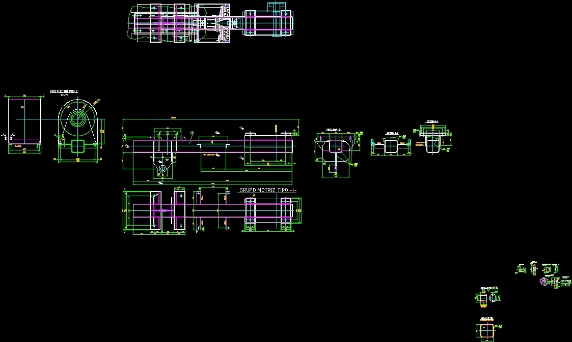 Stacker Parts Handling Of Iron Materials DWG Detail for AutoCAD ...