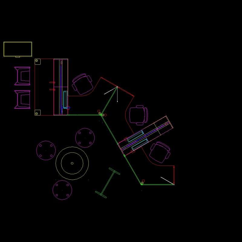 Steel Case Furniture DWG Block for AutoCAD • Designs CAD