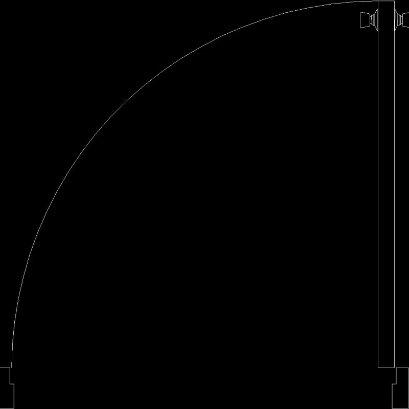 Step Door 2D DWG Block for AutoCAD • Designs CAD