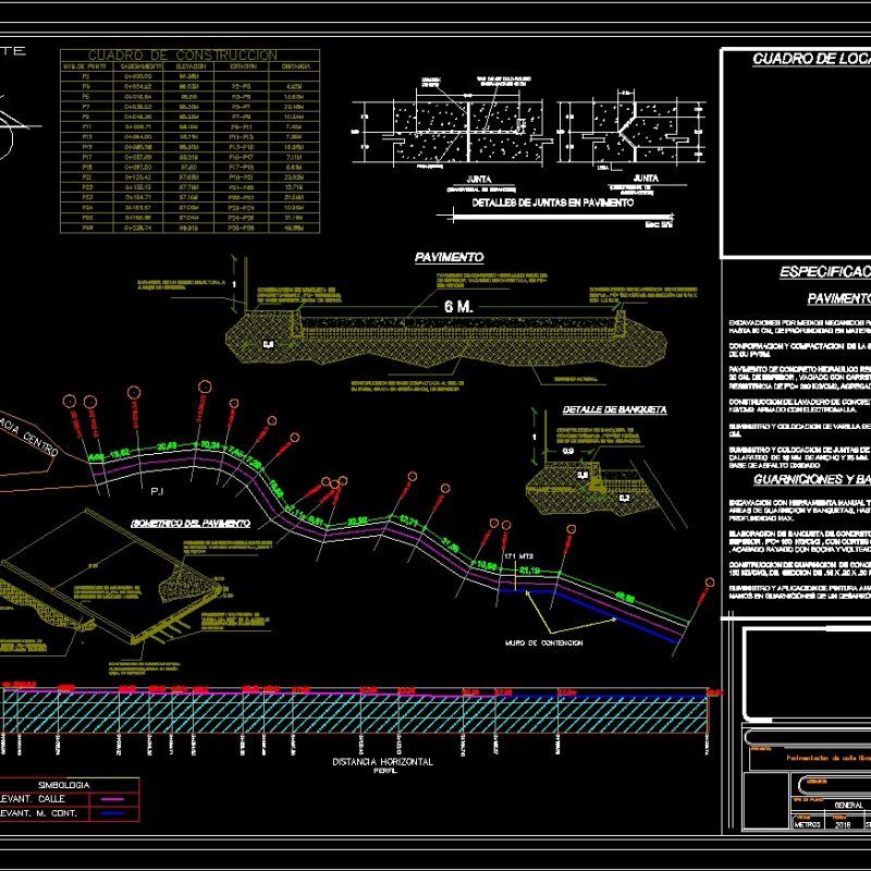 Street Paving - Details DWG Detail for AutoCAD • Designs CAD