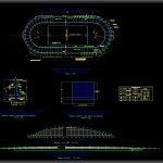 Structural Skating Rink - Skating Rink DWG Block for AutoCAD • Designs CAD