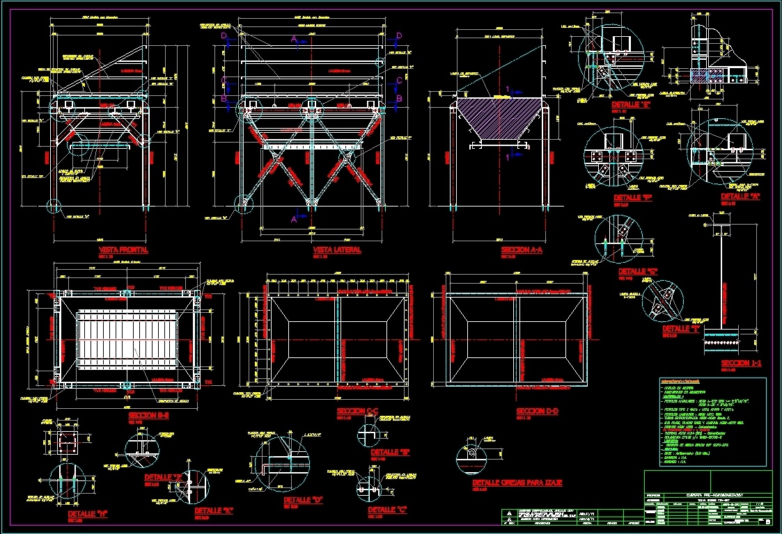 Structure Hopper Waste Management Pozzolan DWG Detail for AutoCAD ...