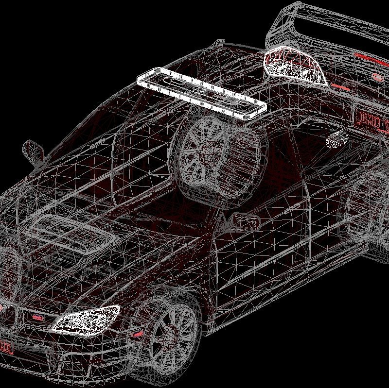 Subaru Impreza (Polocia) - - 3d Car 3D DWG Model for AutoCAD • Designs CAD