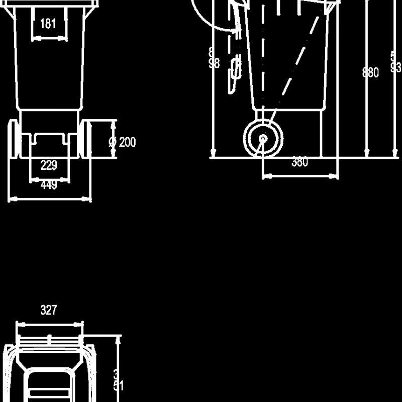 Sweepings Basket DWG Block for AutoCAD • Designs CAD