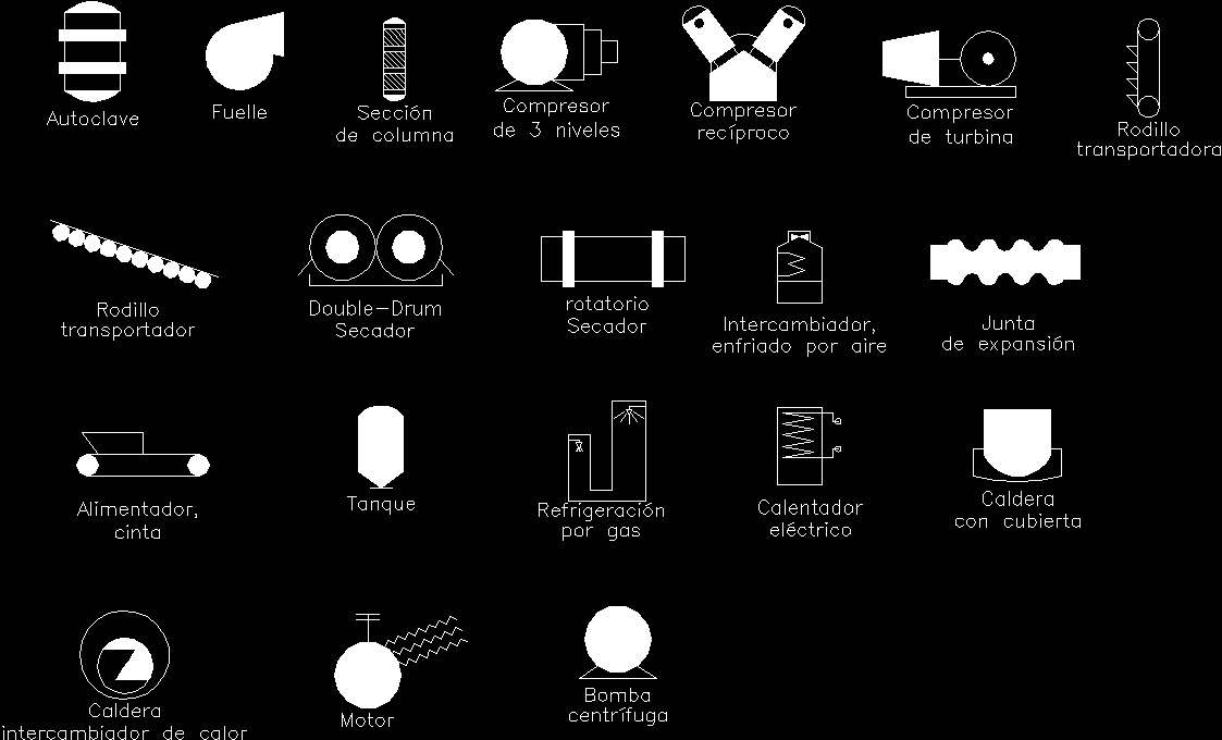 Symbolism Installation Processes Of Water -Air DWG Block for AutoCAD ...